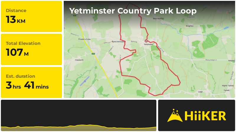 Yetminster Country Park Loop | Dorset | England