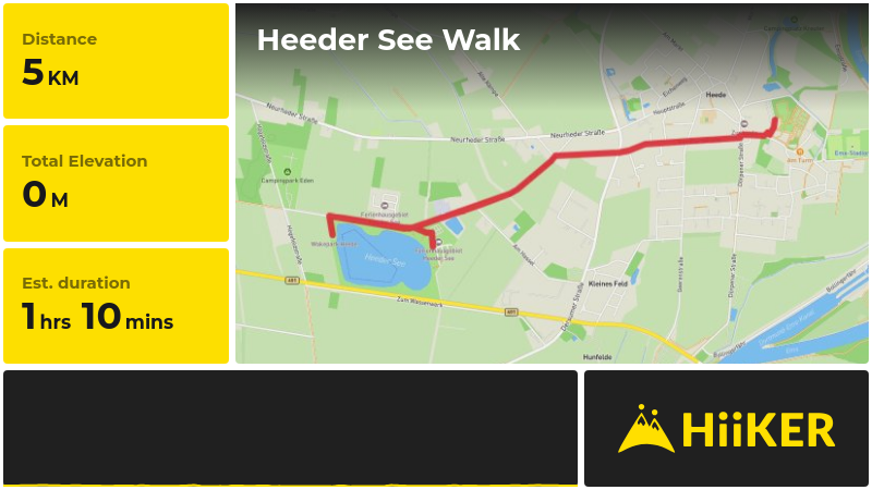 Heeder See Walk | Emsland | Germany