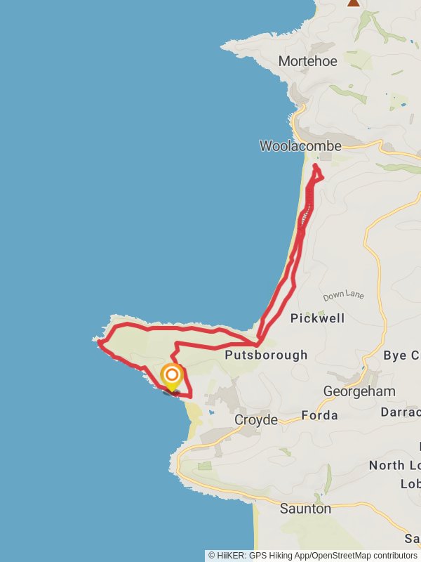 Baggy Point to Woolacombe Circular Walk | Devon | England