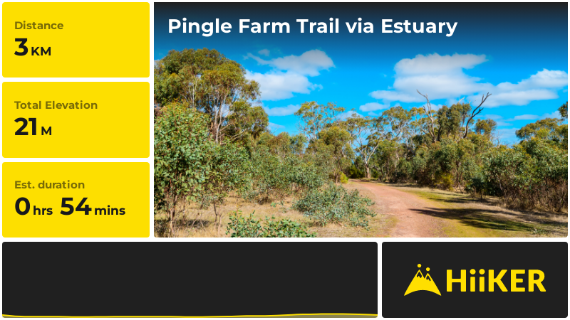 Pingle Farm Trail via Estuary trail stages